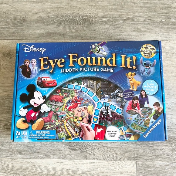 Ravensburger | Toys | Disney Eye Found It Hidden Picture Game Mickey ...